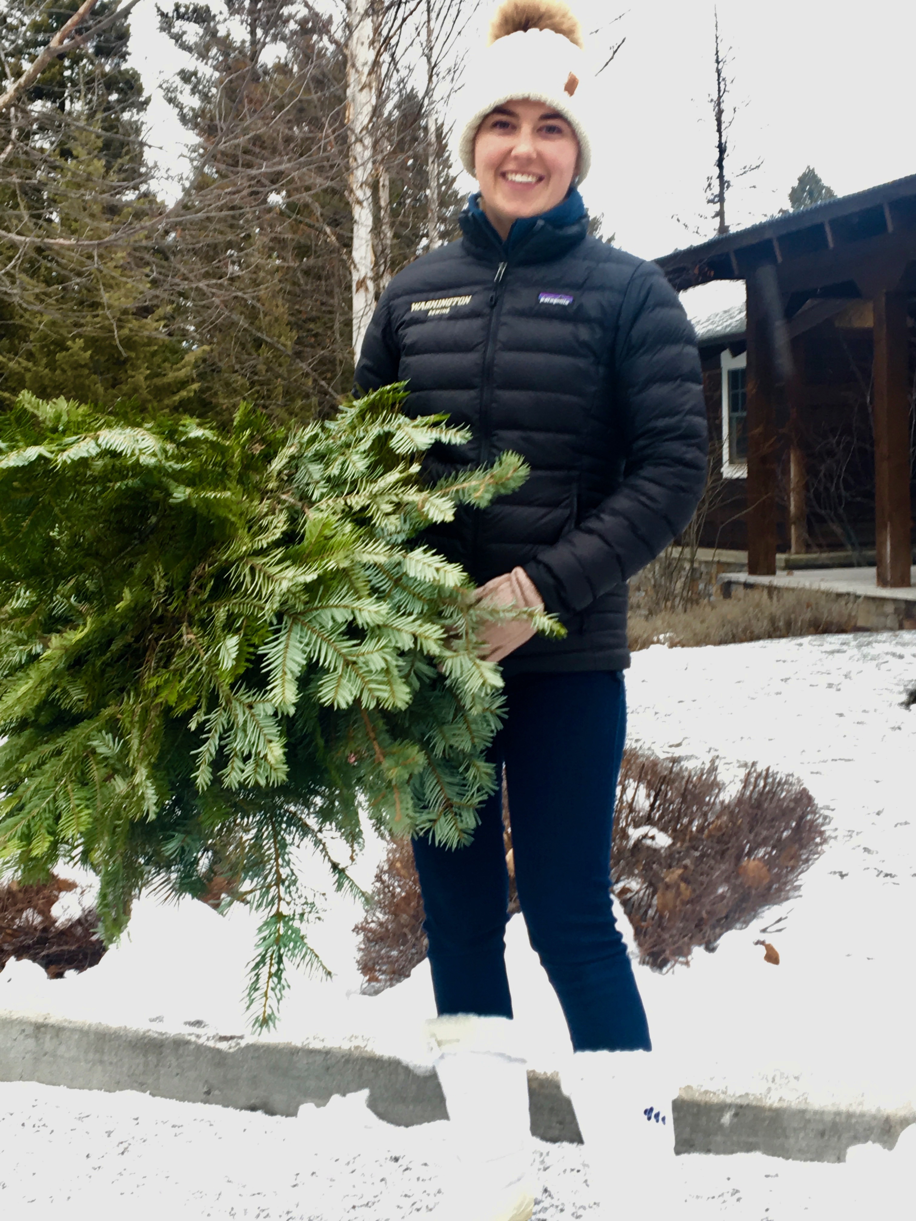 Decorating for Christmas - Montana Style - Pine & Palm Kitchen