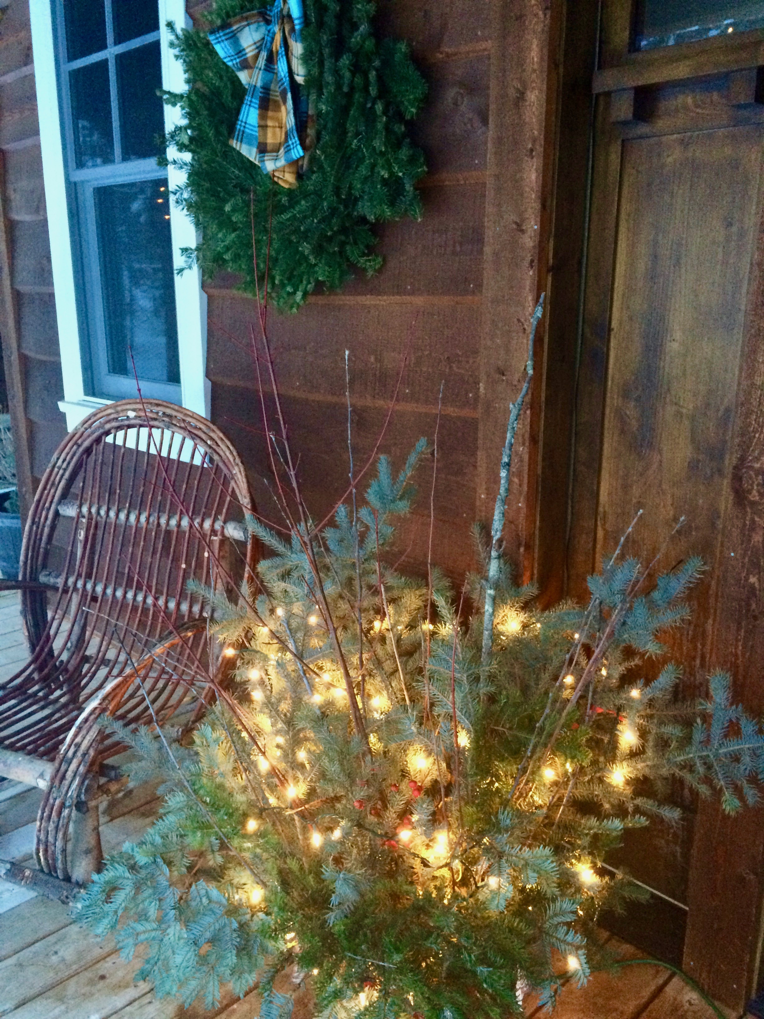 Decorating for Christmas - Montana Style - Pine & Palm Kitchen