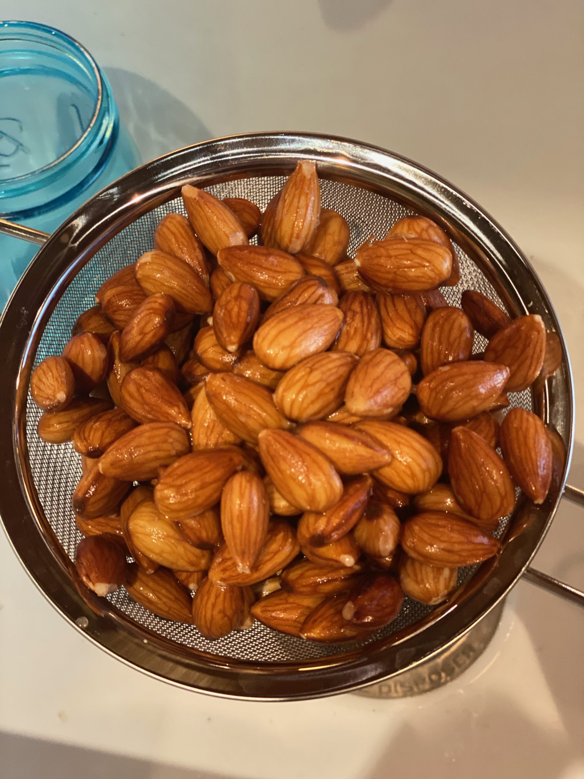 Homemade Vanilla Almond Milk - Pine & Palm Kitchen