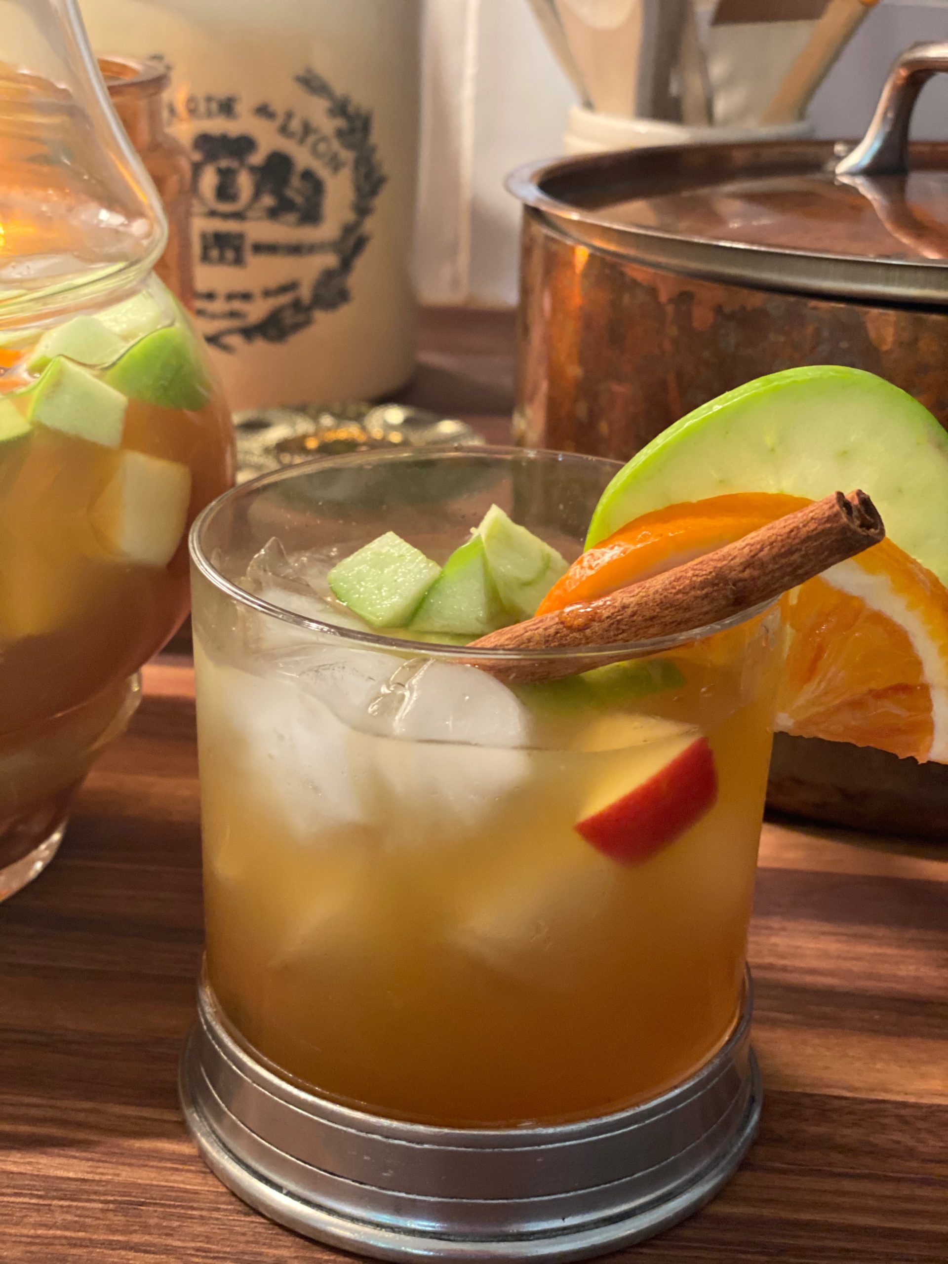 Apple Cider Sangria - Pine & Palm Kitchen