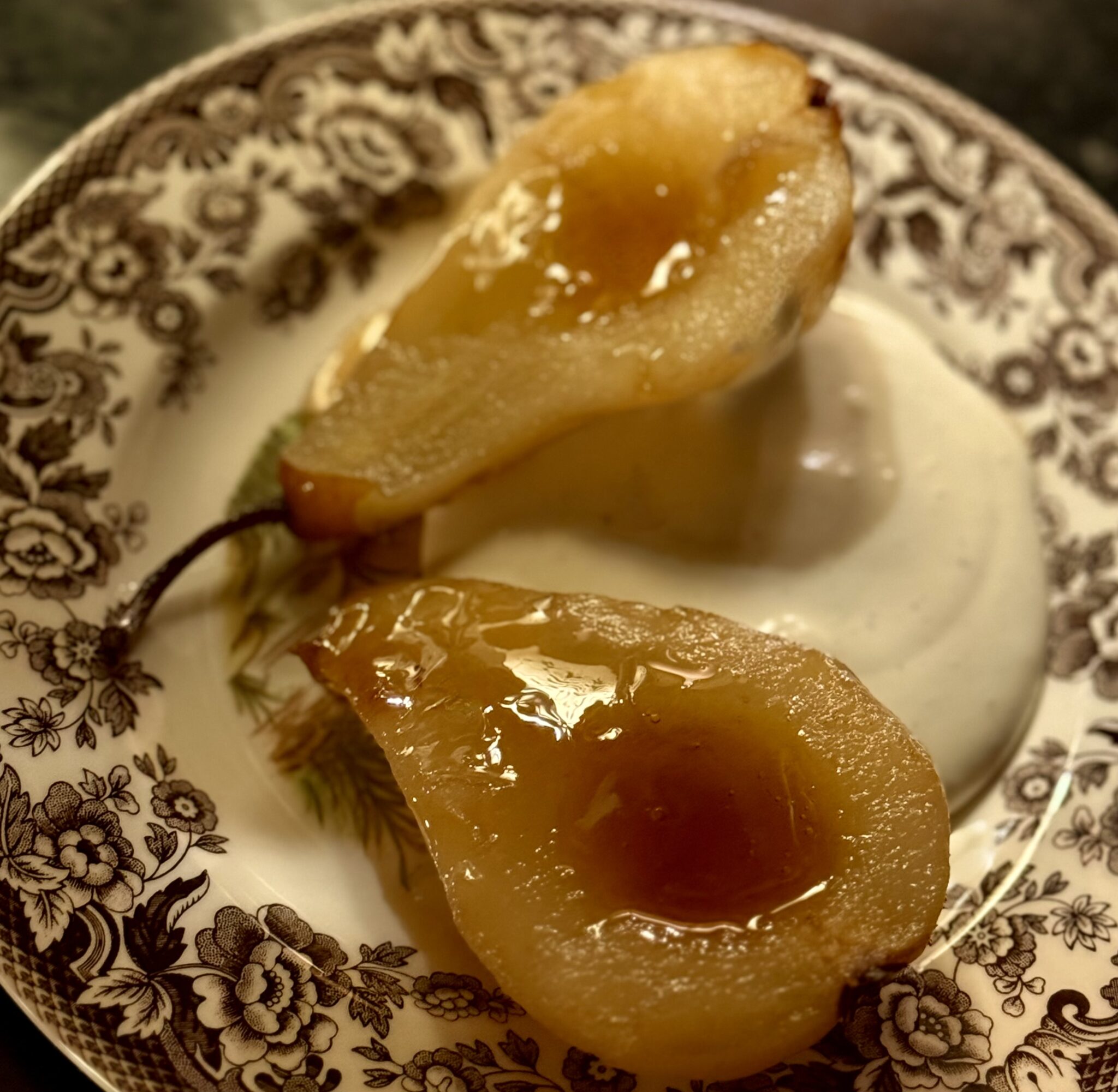 Maple Poached Pears - Pine & Palm Kitchen